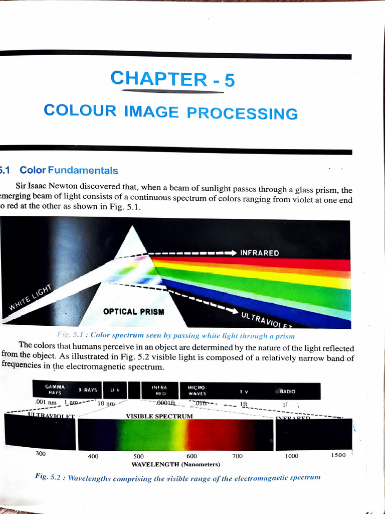 Dip Module 4 Colour Image Processing | PDF | Color | Rgb Color Model