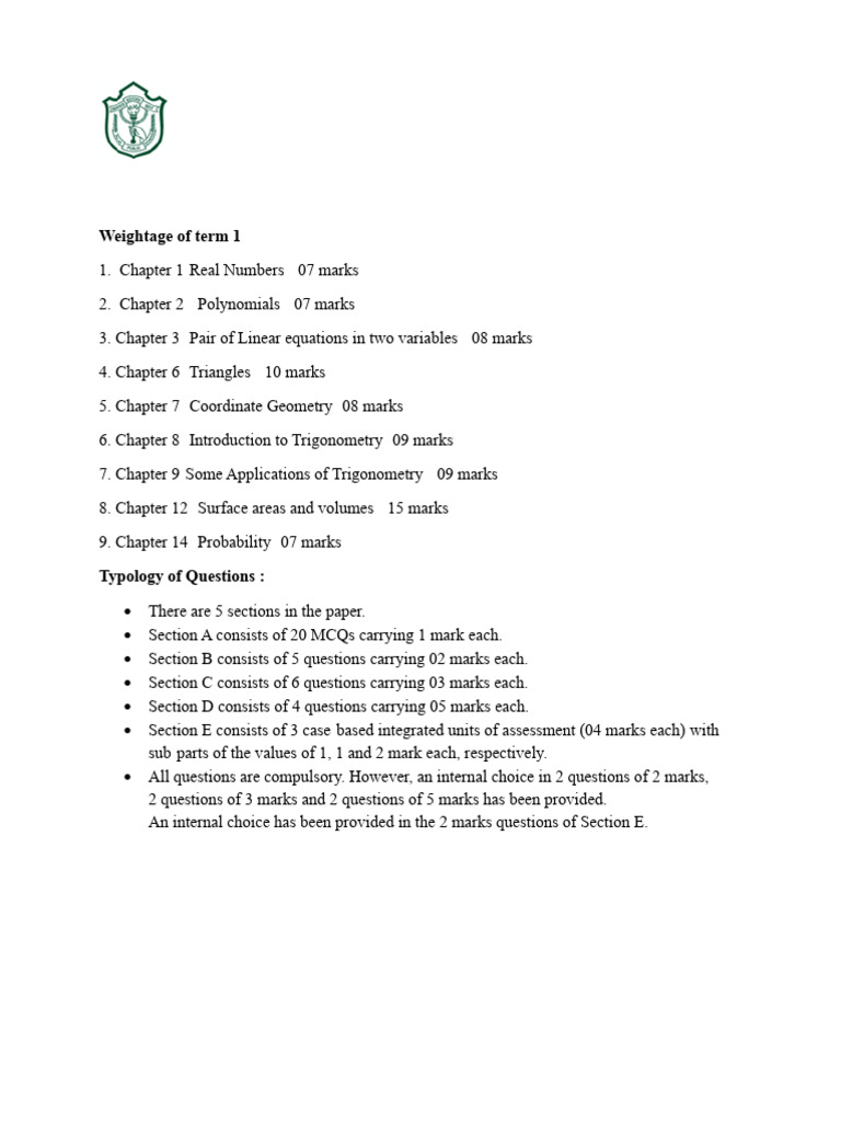 DPS Gurgaon Math Exam 2024-25 Guide | PDF