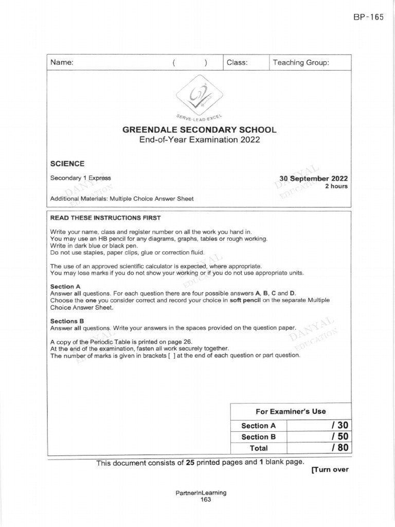 Greendale 2022 EOY | PDF | Atoms | Chemical Elements