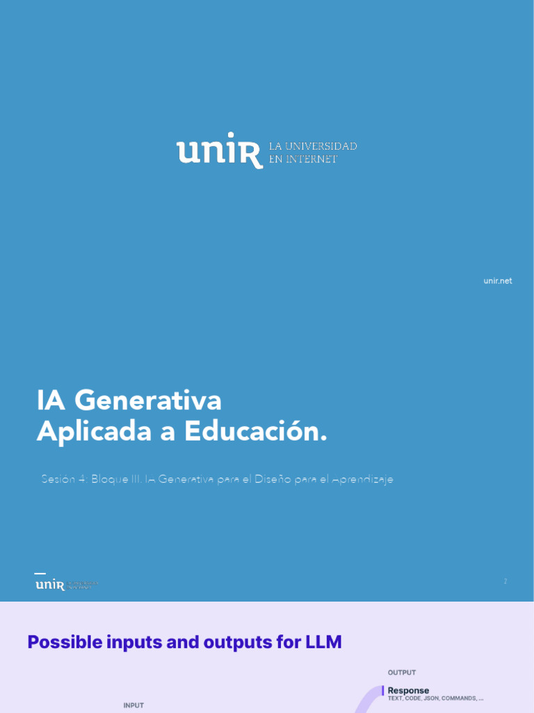 Sesión 4-Bloque III IA EDUC | PDF | Aprendizaje | Inteligencia artificial