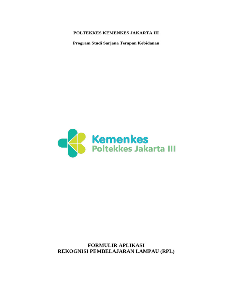 2 Formulir_Aplikasi_RPL_Tipe_A_ | PDF