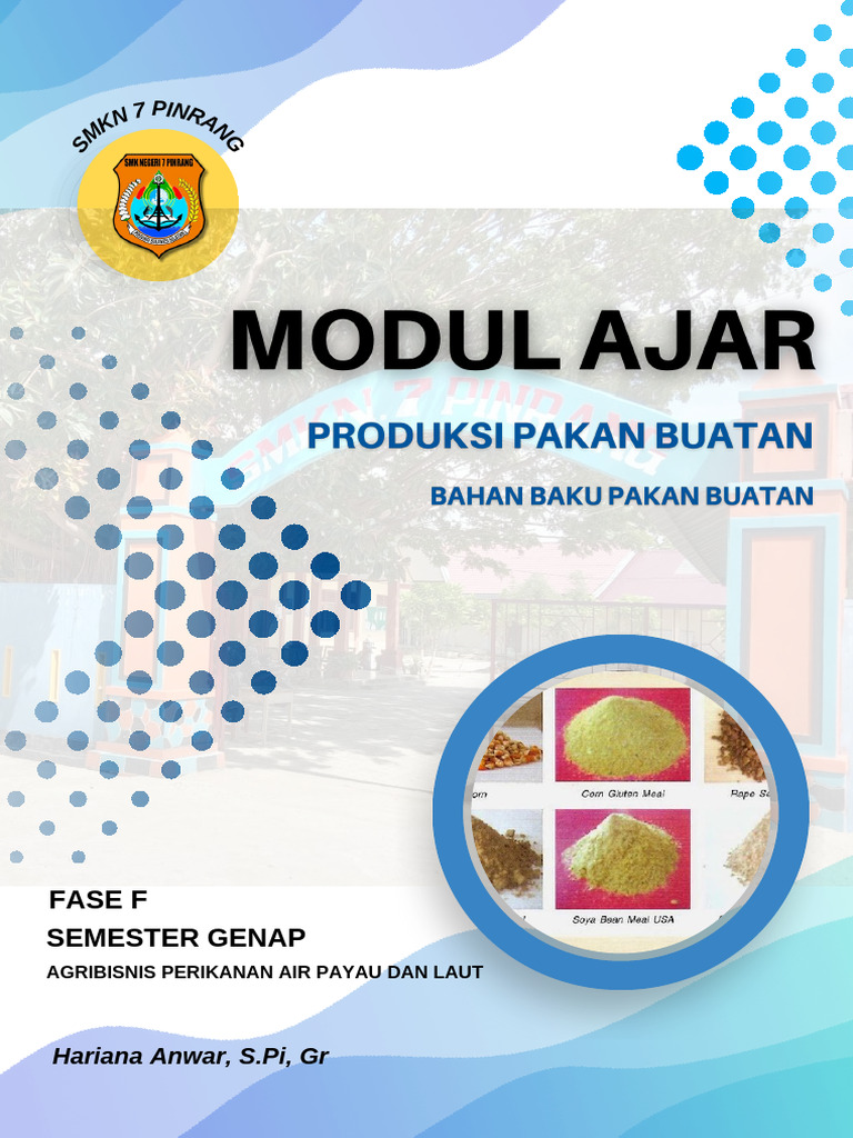 Modul Ajar Pakan Buatan Ariyana | PDF