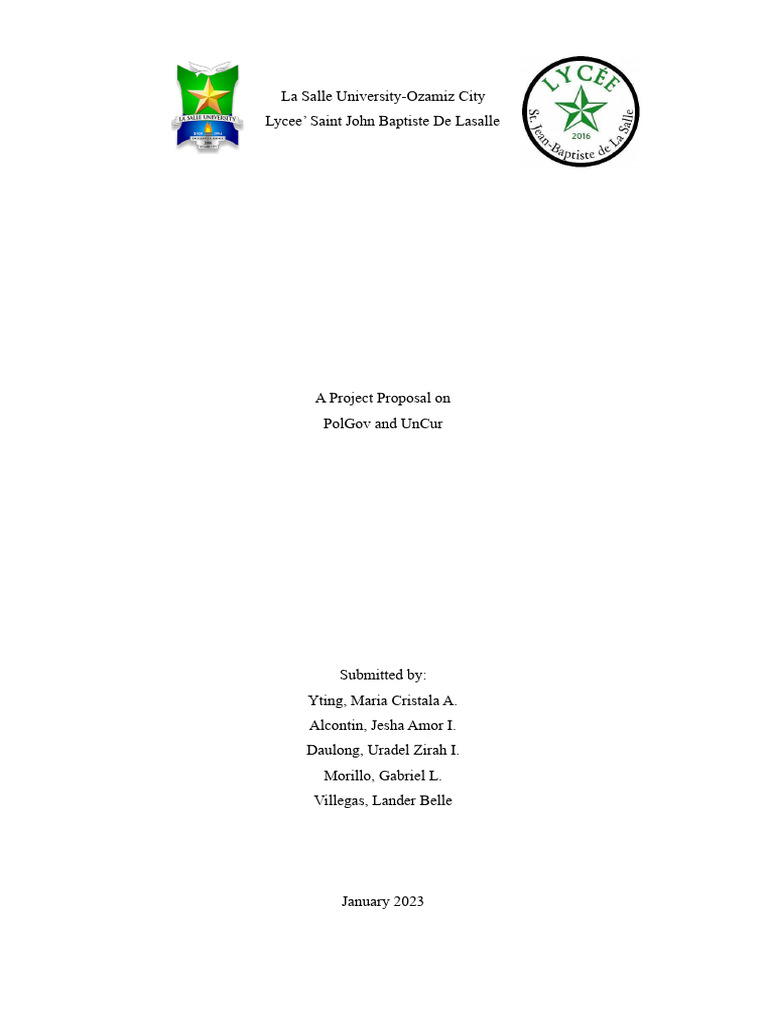 G9 Project-Proposal | PDF