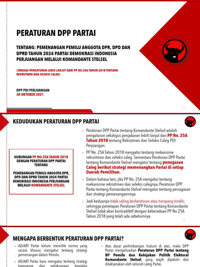 REVISI DRAFT PERATURAN PARTAI KOMANDANTE_STELSEL | PDF