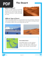 Deserts of Asia | PDF