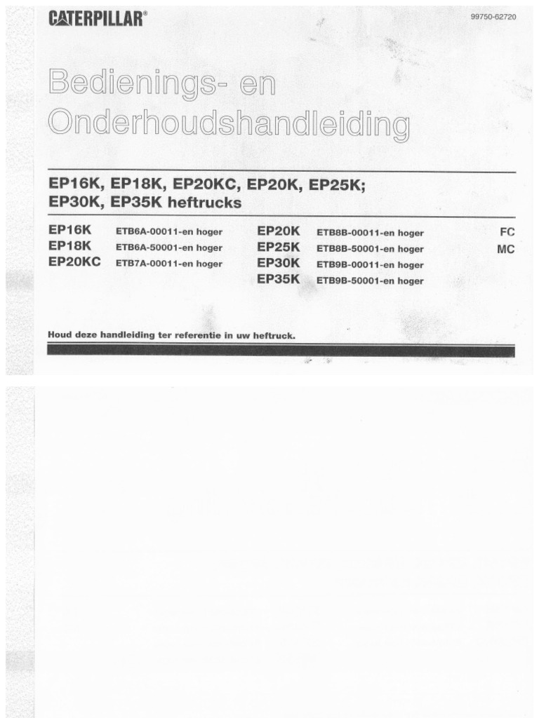 EP 16K 18K 20K 20KC 25K 30K 35K.operations.nl | PDF