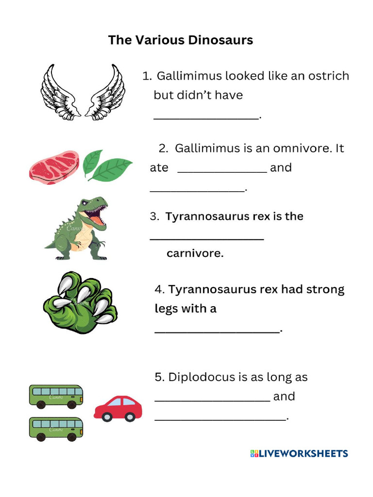 Dinosaurs 1 | PDF