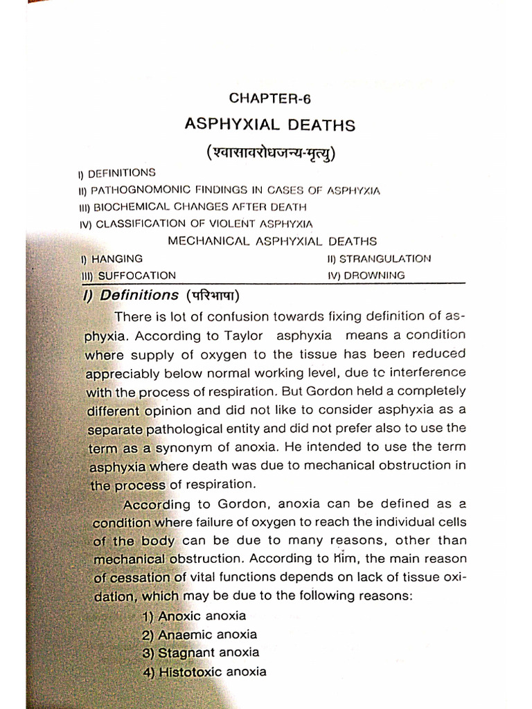 asphyxial deaths | PDF