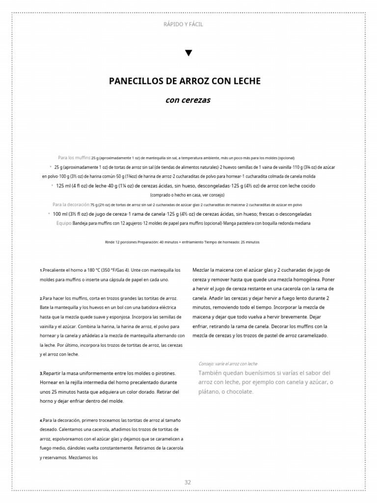 2c34 | PDF | Pasteles | Mollete