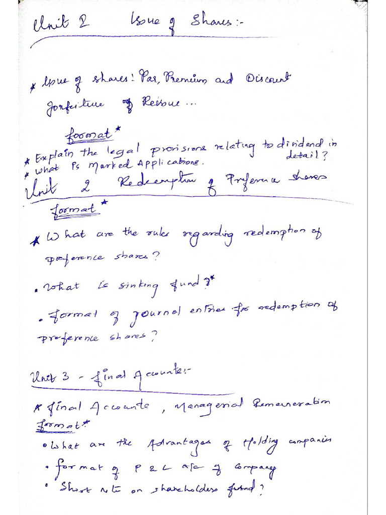 COR.acc Imp Topics and Theories | PDF