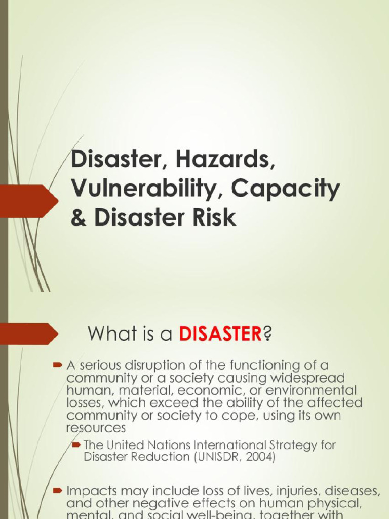 Disaster-Hazards-Vulnerability-Capacity-Disaster-Risk-20241231_103839 | PDF