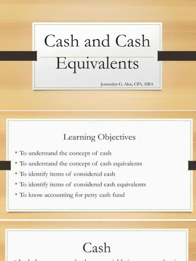 Cash | PDF