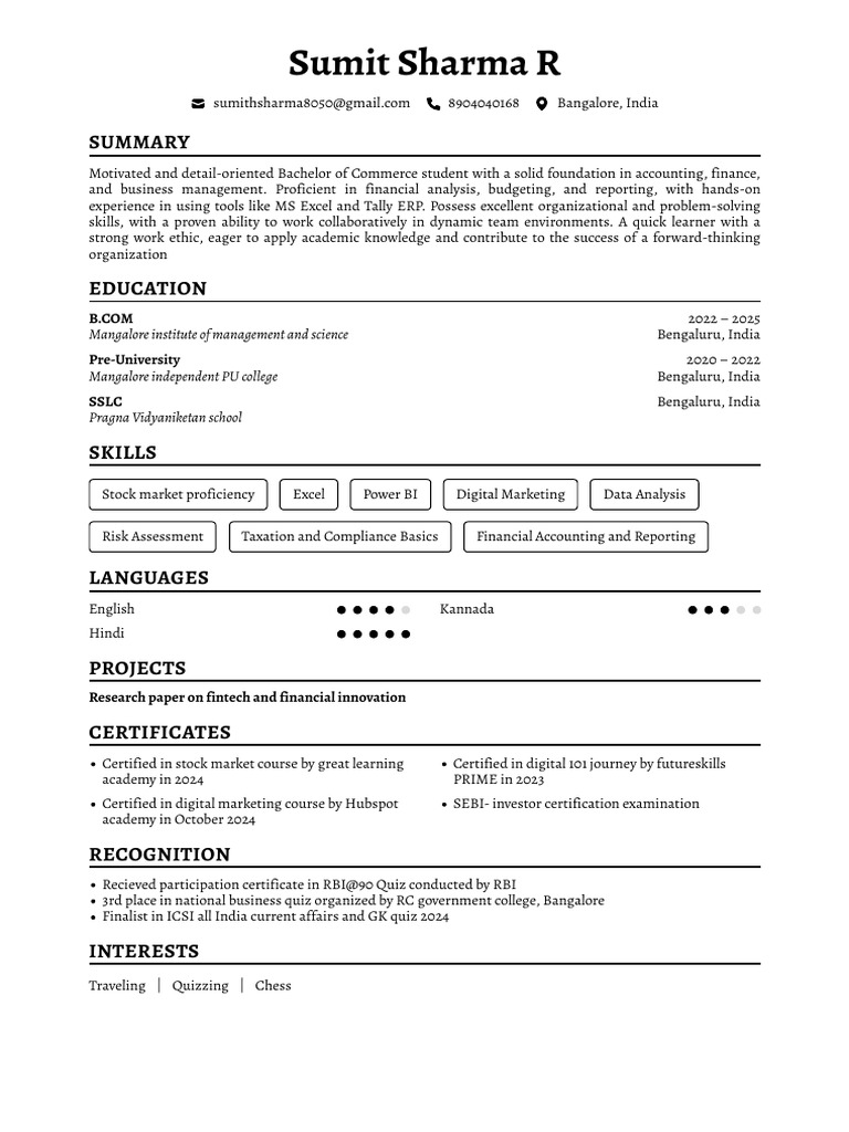 Sumit Sharma R | PDF