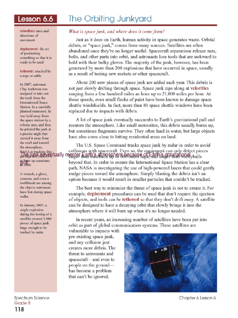 Spectrum Science 8-120 | PDF