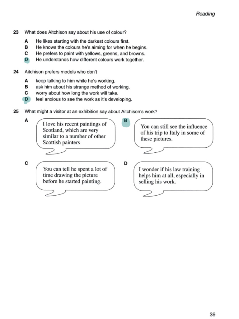 Cambridge Preliminary English Test 6 - Book-40 | PDF