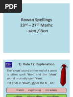 Tion, Ssion, Sion, Cian | PDF