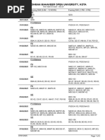 NWU 2025 Exam Schedule for Modules | PDF