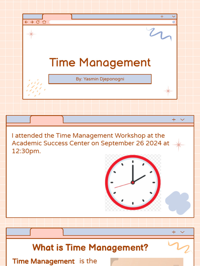 Time Management | PDF