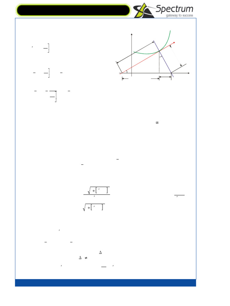 Applicationofderivatives short notes | PDF | Monotonic Function | Tangent