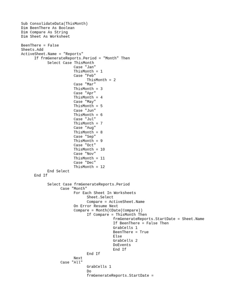 Consolidate Data | PDF | Computer Programming | Computing Consolidate Data | PDF | Computer Programming | Computing