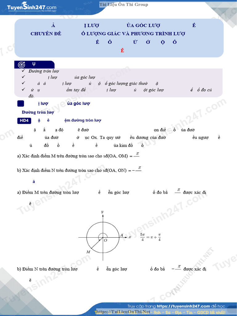 Gia Tri Luong Giac Cua Goc Luong Giac Tiet 2 1684749504 | PDF