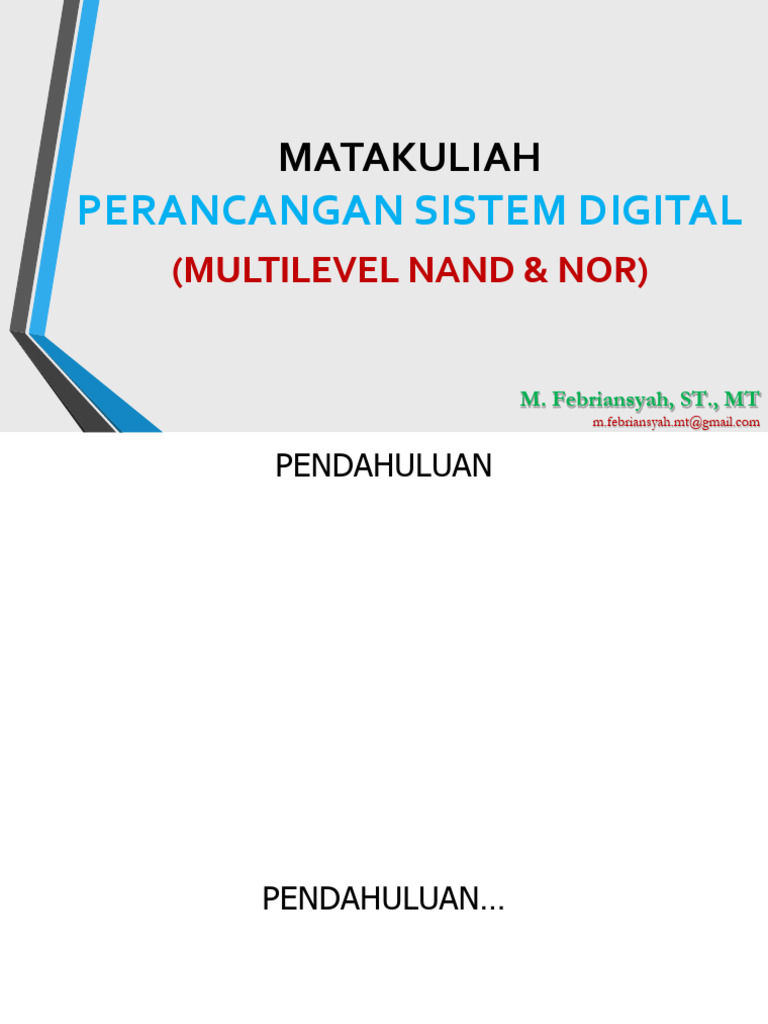 TM D Multilevel Nand & Nor | PDF