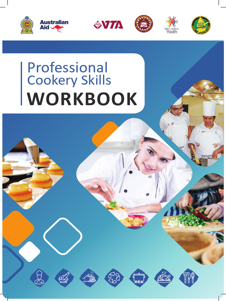 Professional Cookery Workbook Part 1 E | PDF | Food Safety | Hygiene