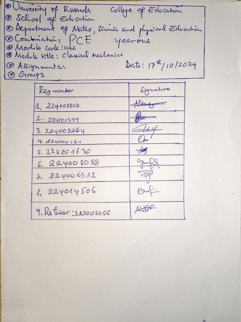Physics Assignment Group 3 | PDF
