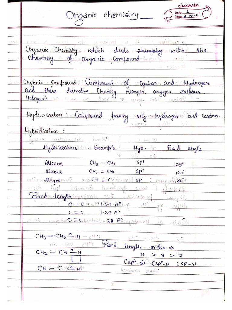 Basic OC IUPAC Nomenclature Sumeet | PDF