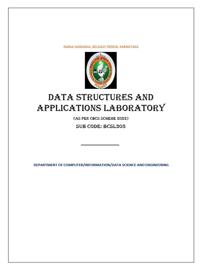 Dsa Lab Manual (New Edited) | PDF | Queue (Abstract Data Type) | Computing