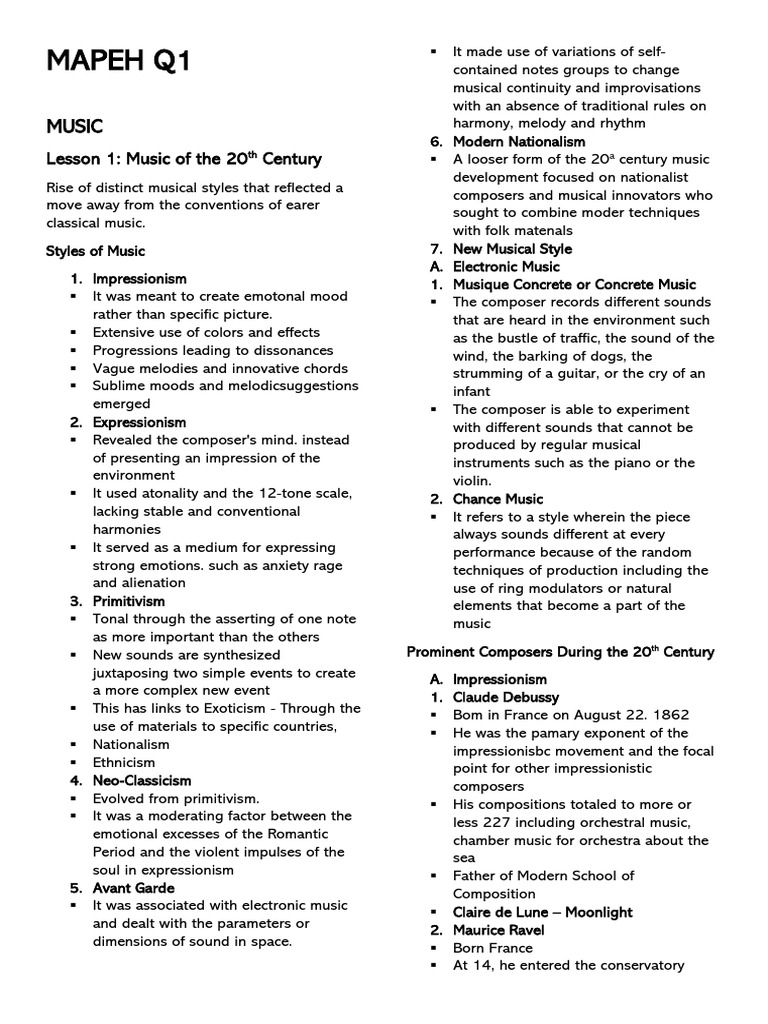 MAPEH 10 - Q1 | PDF | Volleyball