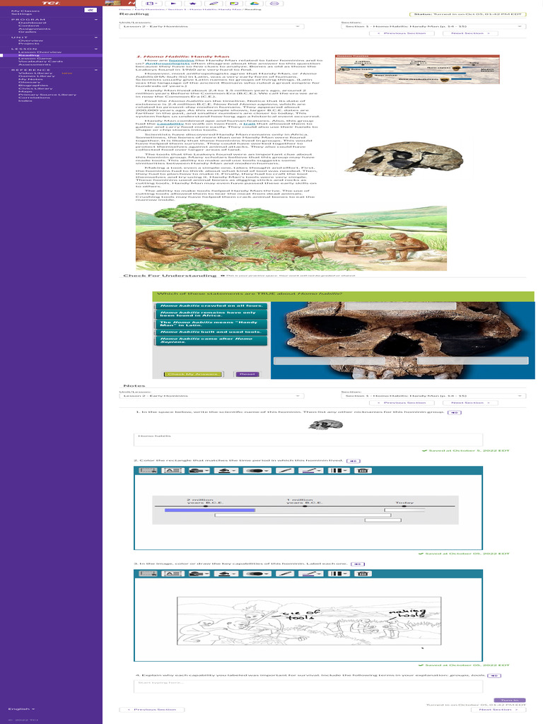 Section 1 - Section - TeachTCI | PDF | Tools | Homo