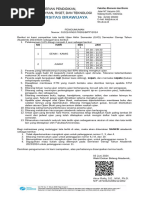 Pemberitahuan Pelaksanaan Uts Genap 2024-2025 Mahasiswa | PDF