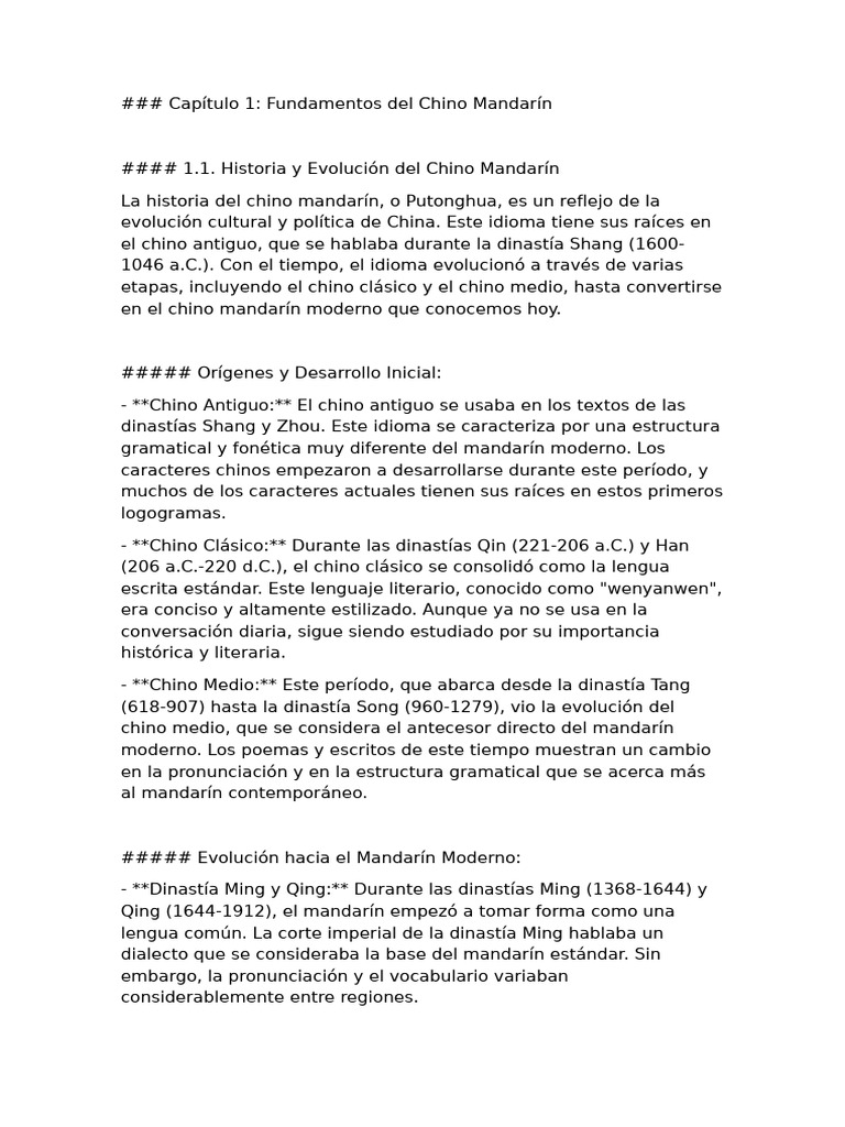 Gramática China | PDF | Idioma chino | Caracteres chinos