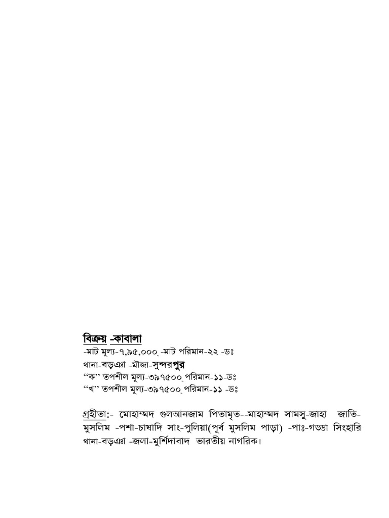 Saurav Deed | PDF