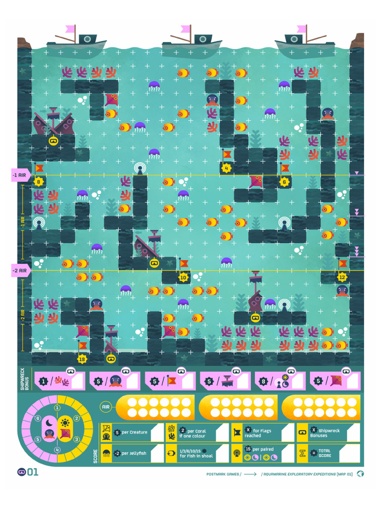 Aquamarine Map1 A4 | PDF