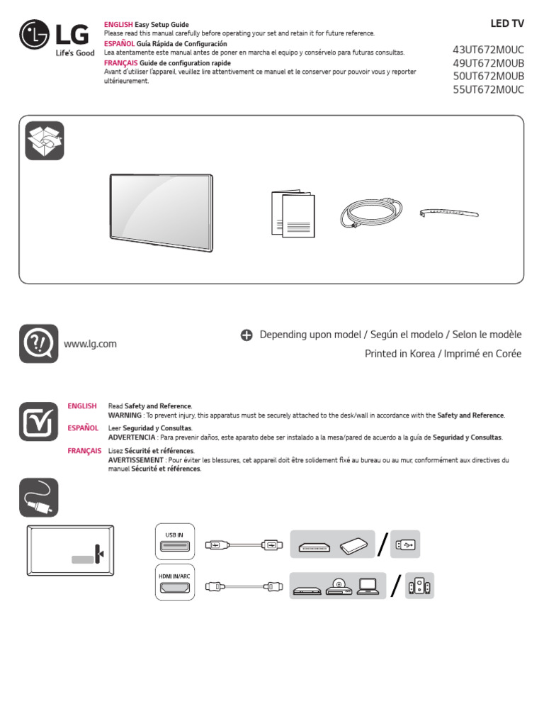 MFL71402072 - 04 - S - 221201 3 | PDF | Usb | Hdmi