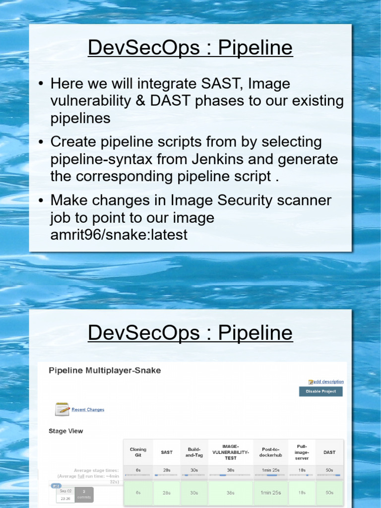 Final DevSecOps Pipeline (1) | PDF