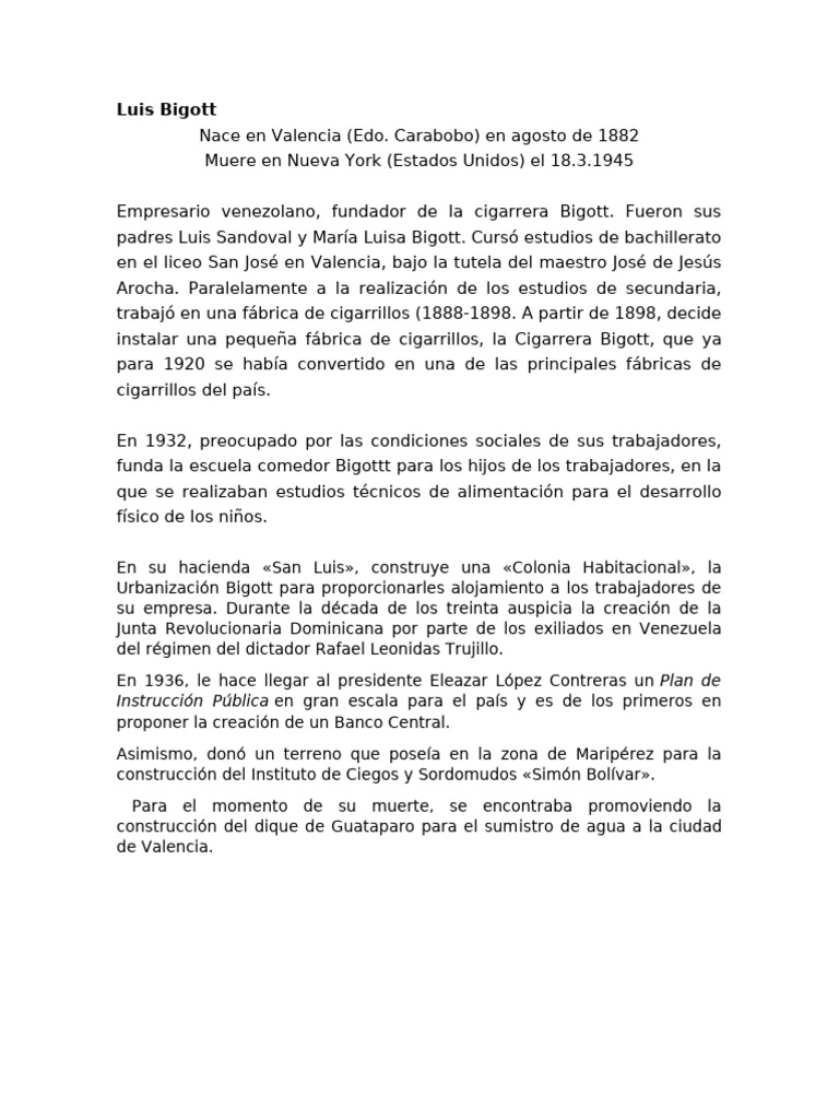 Luis Bigott | PDF
