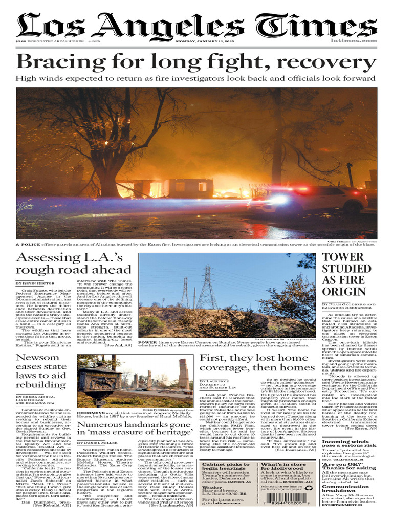 LA Times - 1301 | PDF | Renewable Energy | Climate Change