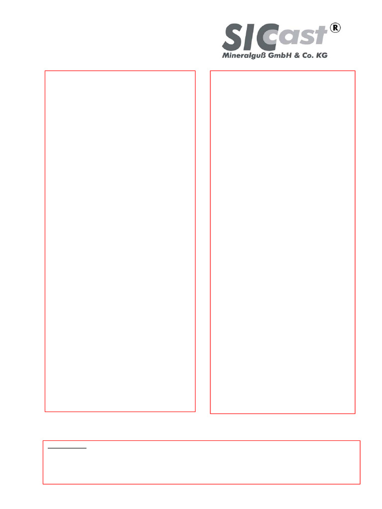 SIConit K Technical Data Sheet | PDF | Humidity | Abrasive