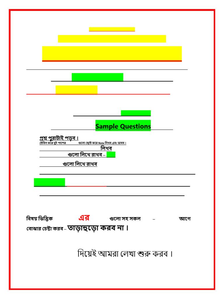 BA - Writing Task 2 First and 2nd Class Lecture | PDF | Linguistics