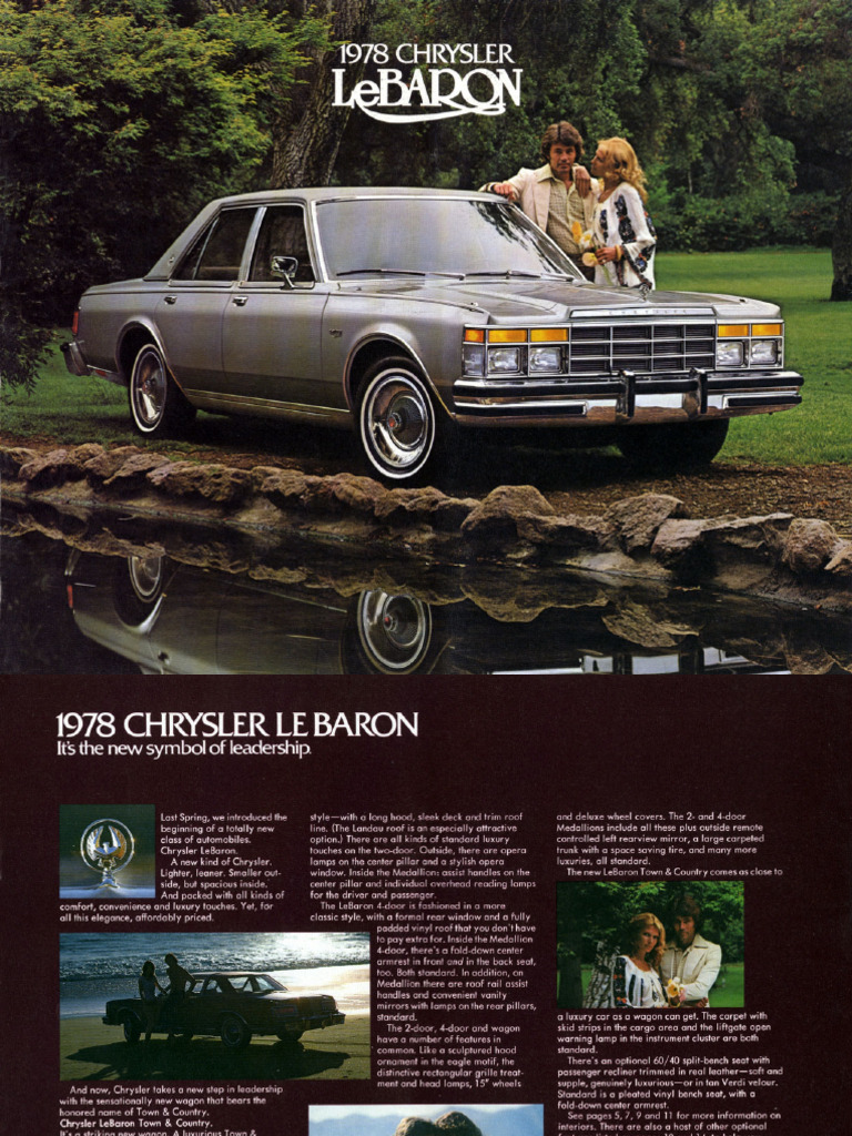 1978 Chrysler Lebaron | PDF