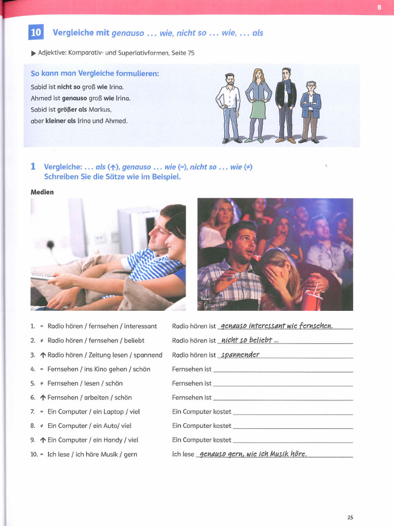 Tổng Ôn Grammatik A2 Phần 1 | PDF