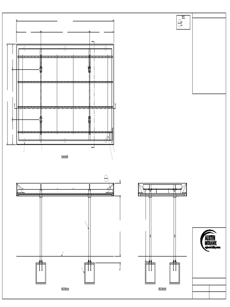 24-X-48-X-4-COLUMN-CANOPY | PDF | Building Engineering | Building Materials