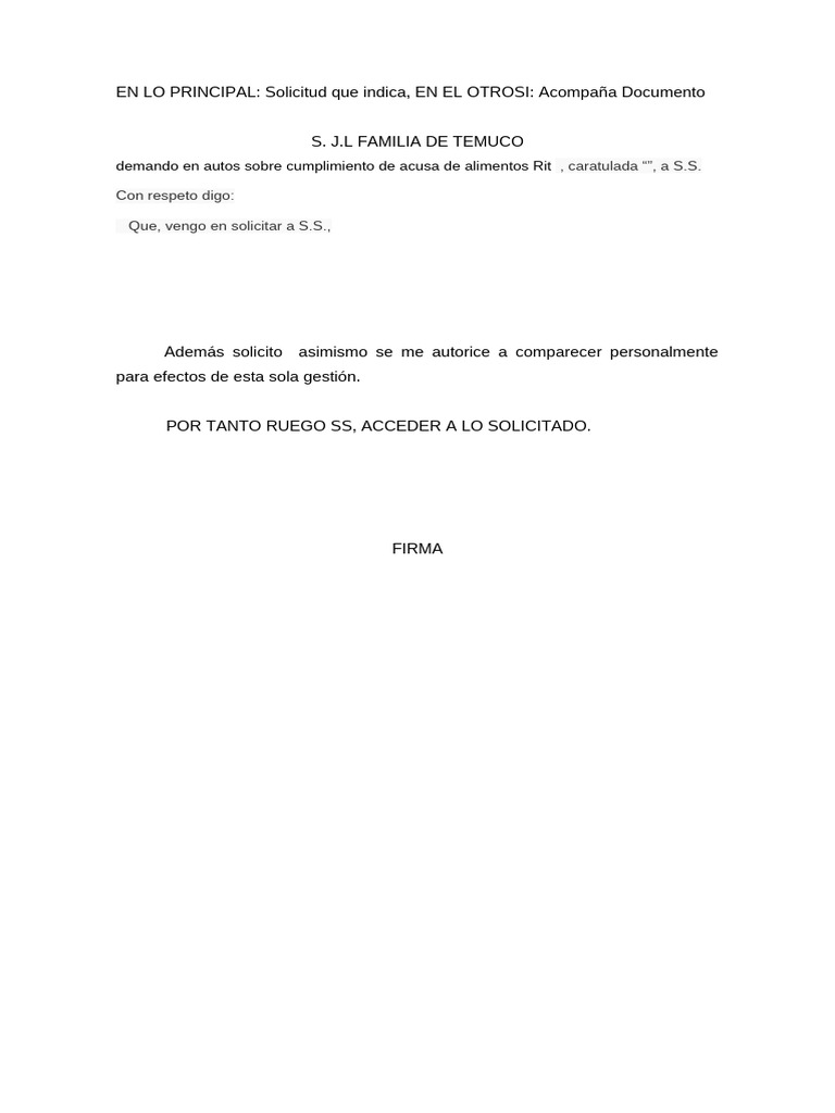 Solicita Lo Que Se Indica | PDF