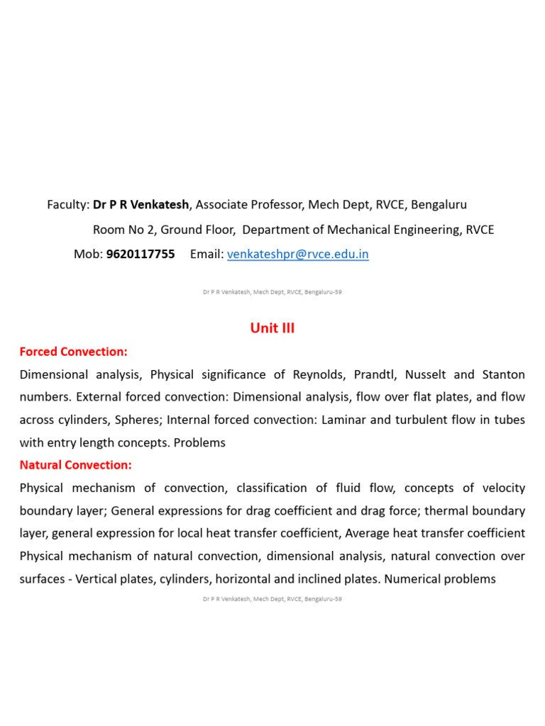 Forced and Natural Convection | PDF | Boundary Layer | Fluid Dynamics