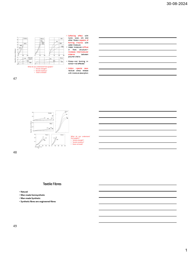 lectures 10-11 | PDF | Polymers | Fibers