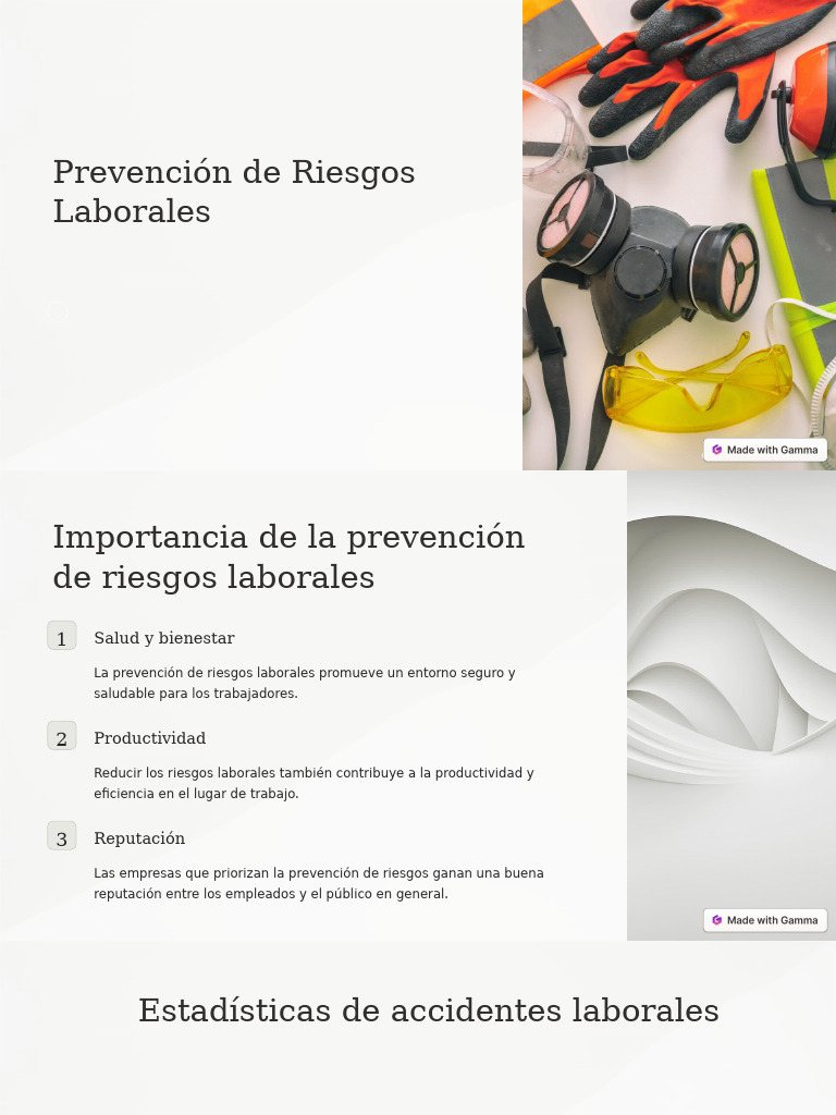 Prevencion de Riesgos Laborales | PDF