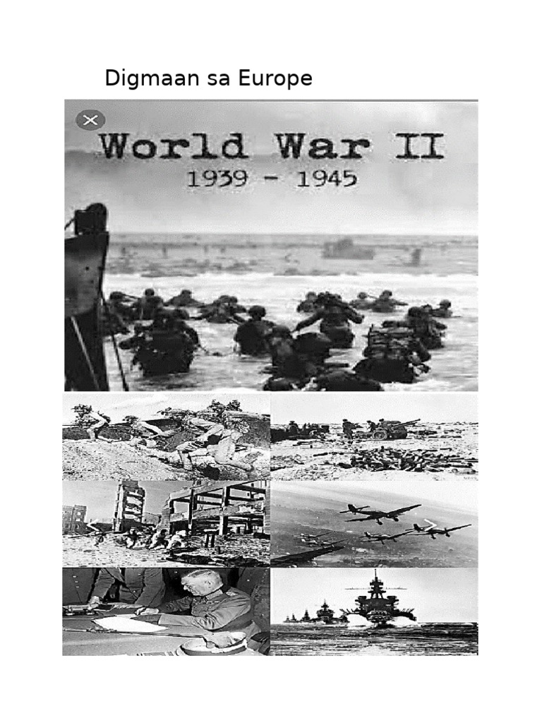 Digmaan sa Europe | PDF